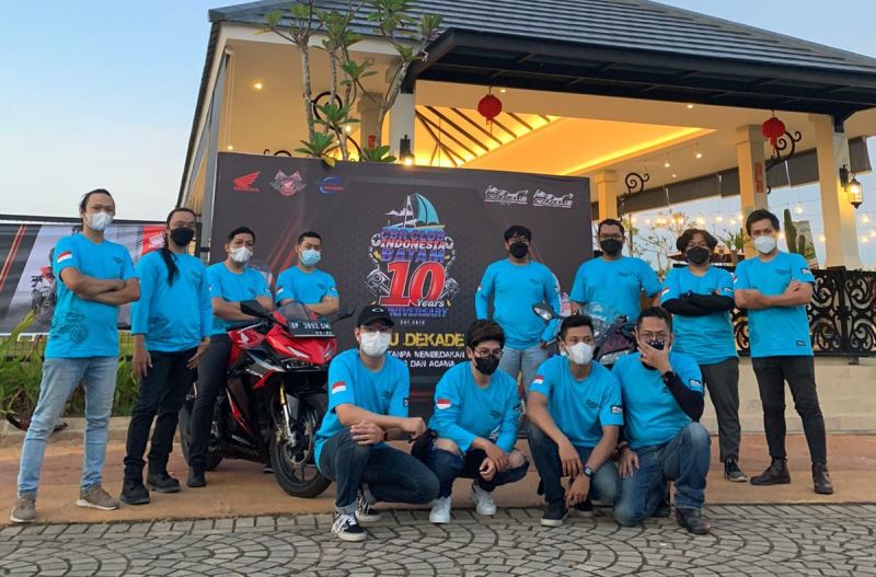 CBR Club Indonesia (CCI) Batam Genap 10 Tahun, Berharap Makin Solid dan ...