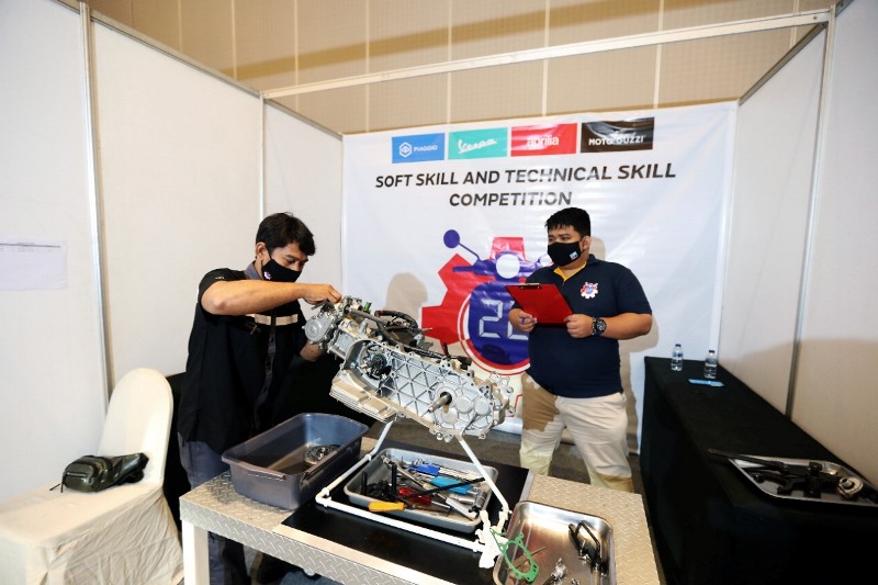 Piaggio Indonesia Gelar Aftersales dan Service Competition 2022