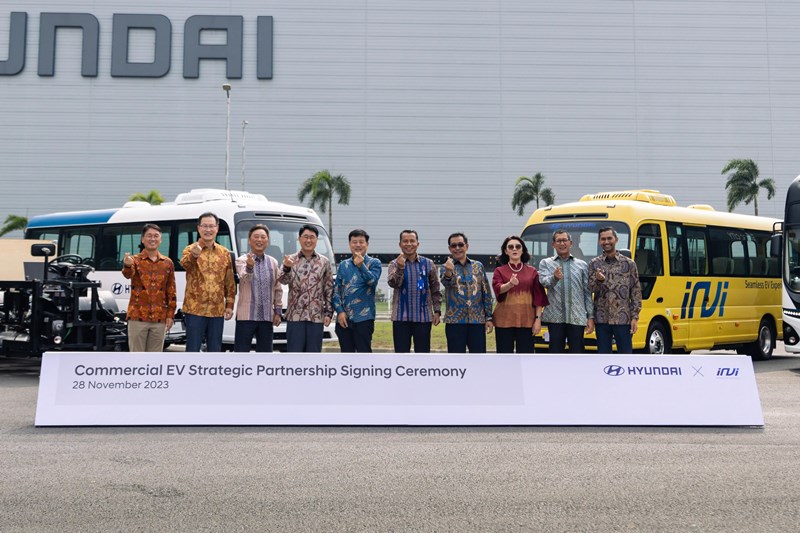 Hyundai dan INVI Siapkan Bus Listrik Untuk Transjakarta
