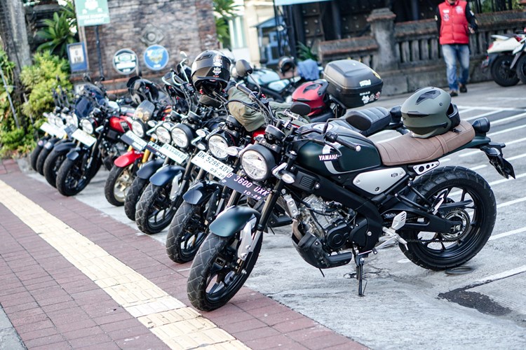Komunitas Yamaha XSR 155 Eksplorasi Destinasi Wisata di Bali