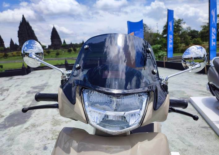 Galeri Foto: Tampilan Mewah TVS Callisto 125