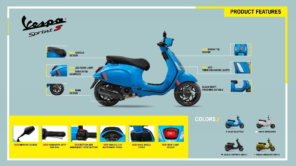 Vespa Primavera dan Vespa Sprint Model Terbaru 2024