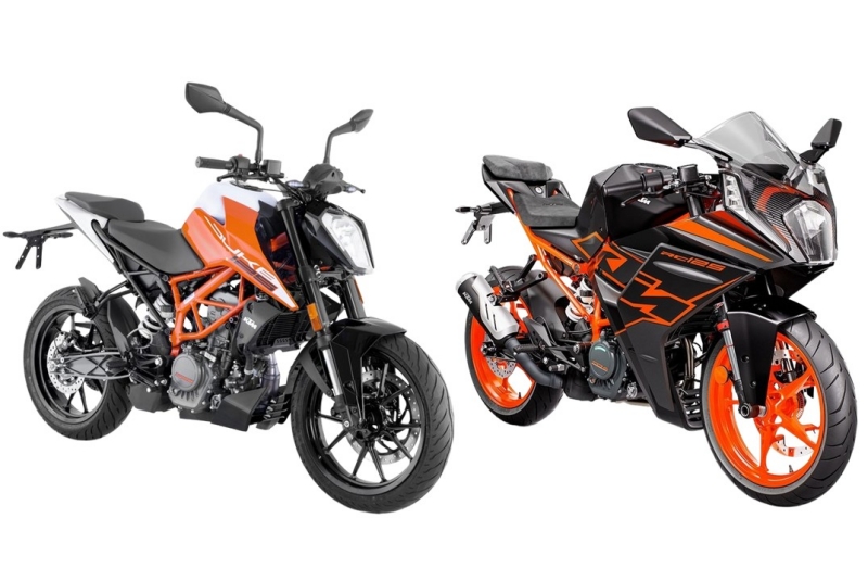 KTM Duke 125 dan KTM RC 125 Berhenti Produksi