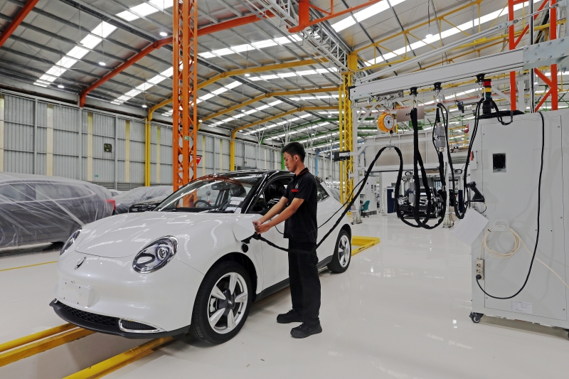 Mobil Listrik GWM ORA 03 Mulai Produki Lokal di Pabrik Bogor